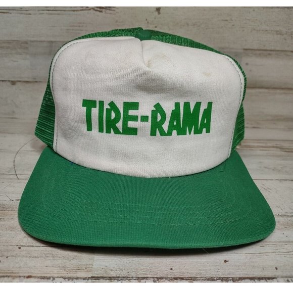 Accessories | Vintage Tirerama Montana Car Part Mesh Snapback Trucker ...